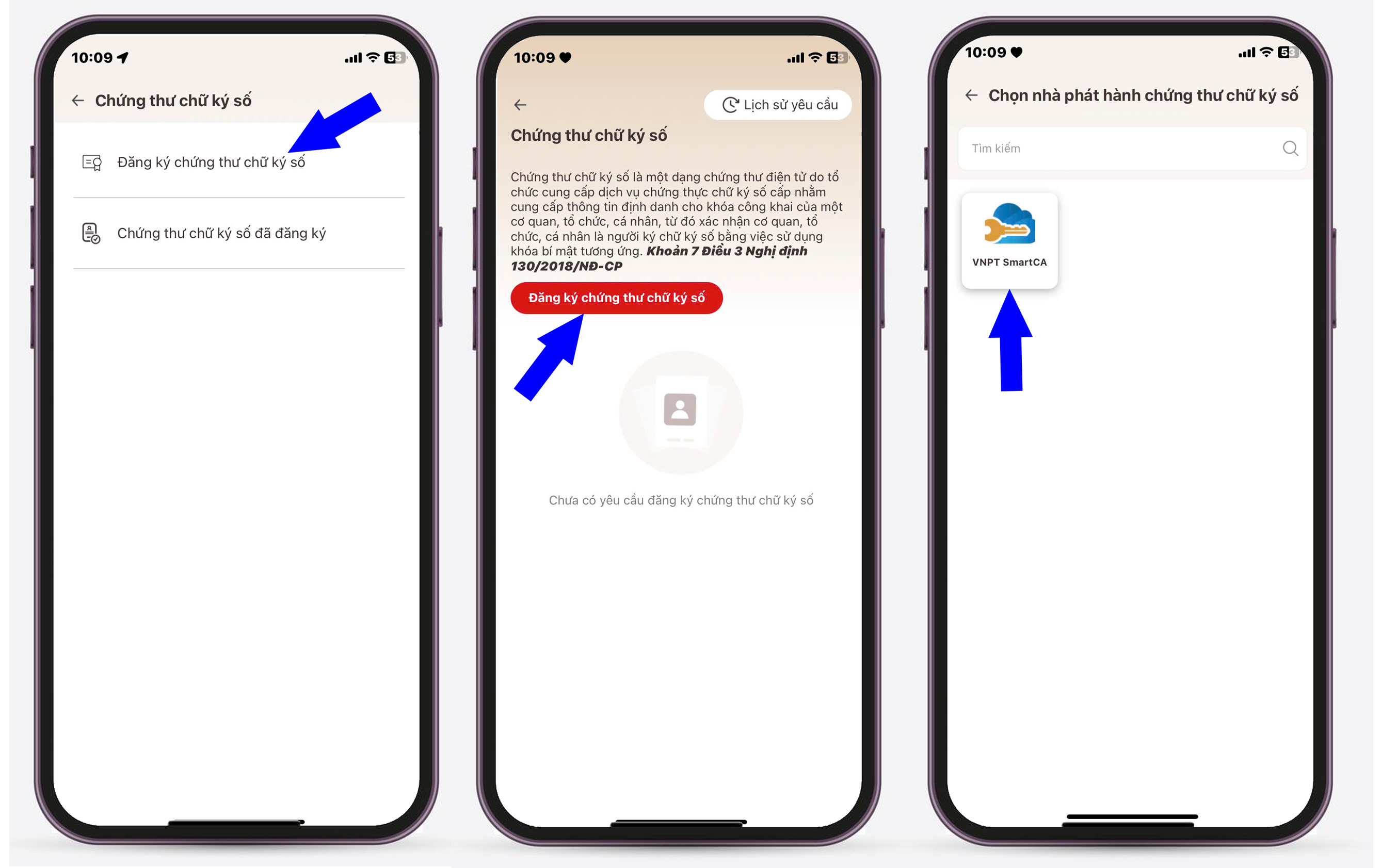 Hướng dẫn cài đặt chữ ký số cá nhân VNPT SmartCA miễn phí trên VNeID